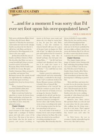 The Great Gatsby Analysis | PDF