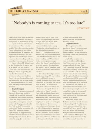 The Great Gatsby Analysis | PDF