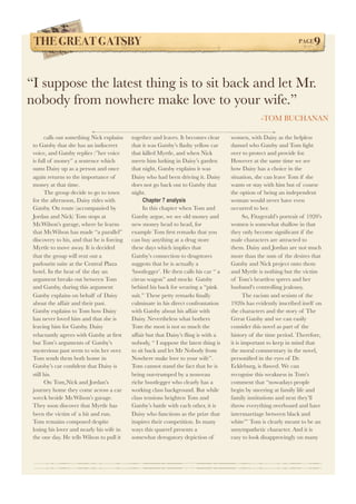 The Great Gatsby Analysis | PDF