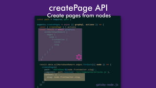 Gatsby (Code.Talks) 2019 | PPT