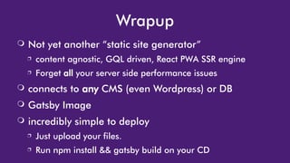 Gatsby (Code.Talks) 2019 | PPT