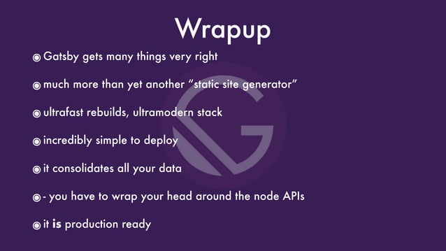 Pump up the JAM with Gatsby | PPT