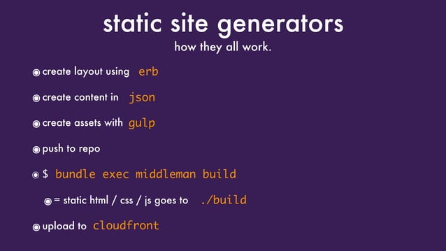 Pump up the JAM with Gatsby | PPT