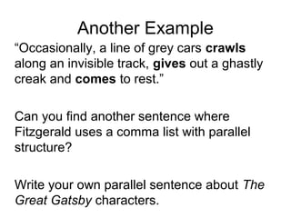 Gatsby syntax powerpoint (2) | PPT