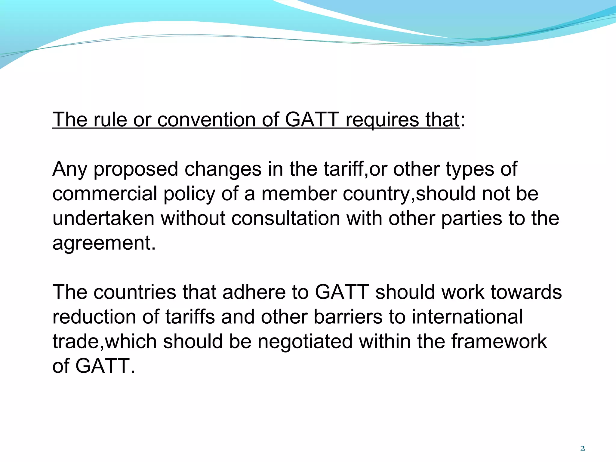 Gatt | PPT