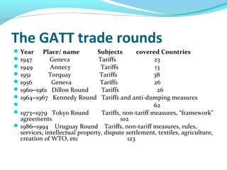 Gatt | PPT