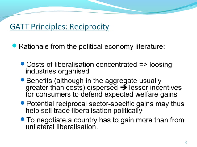 Gatt | PPT | Political Issues & policy | Politics