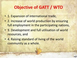 Gatt.....niloy | PPT