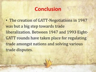 Gatt.....niloy | PPT