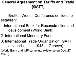 GATT ppt for someone to learn about gatt | PPT