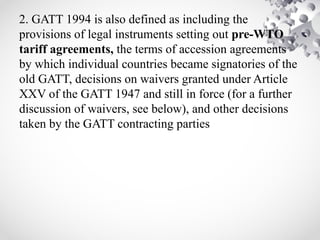 GATT 1.pptx 2024 welll donee 2024 gooood | PPTX