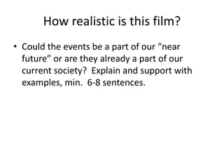 Gattaca | PPTX | Science