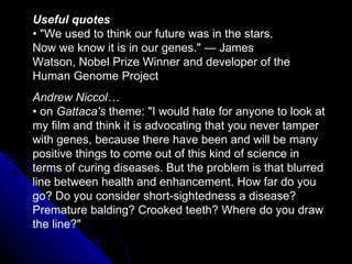 Gattaca Quotes