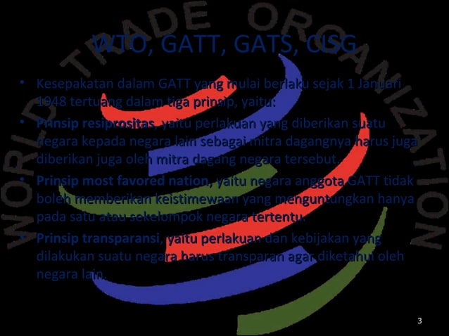 Gatt and wto | PPT