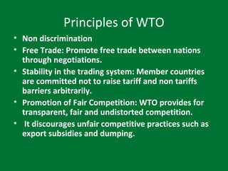 GATT and WTO Foundation | PPT | Political Issues & policy | Politics