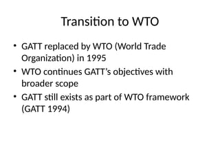 GATT_Classroom_Presentation.ppt llm lecx | PPT