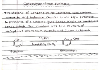Gatterman - Koch Synthesis | PDF