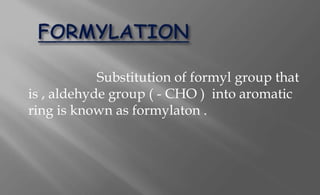 Gattermann koch | PPTX