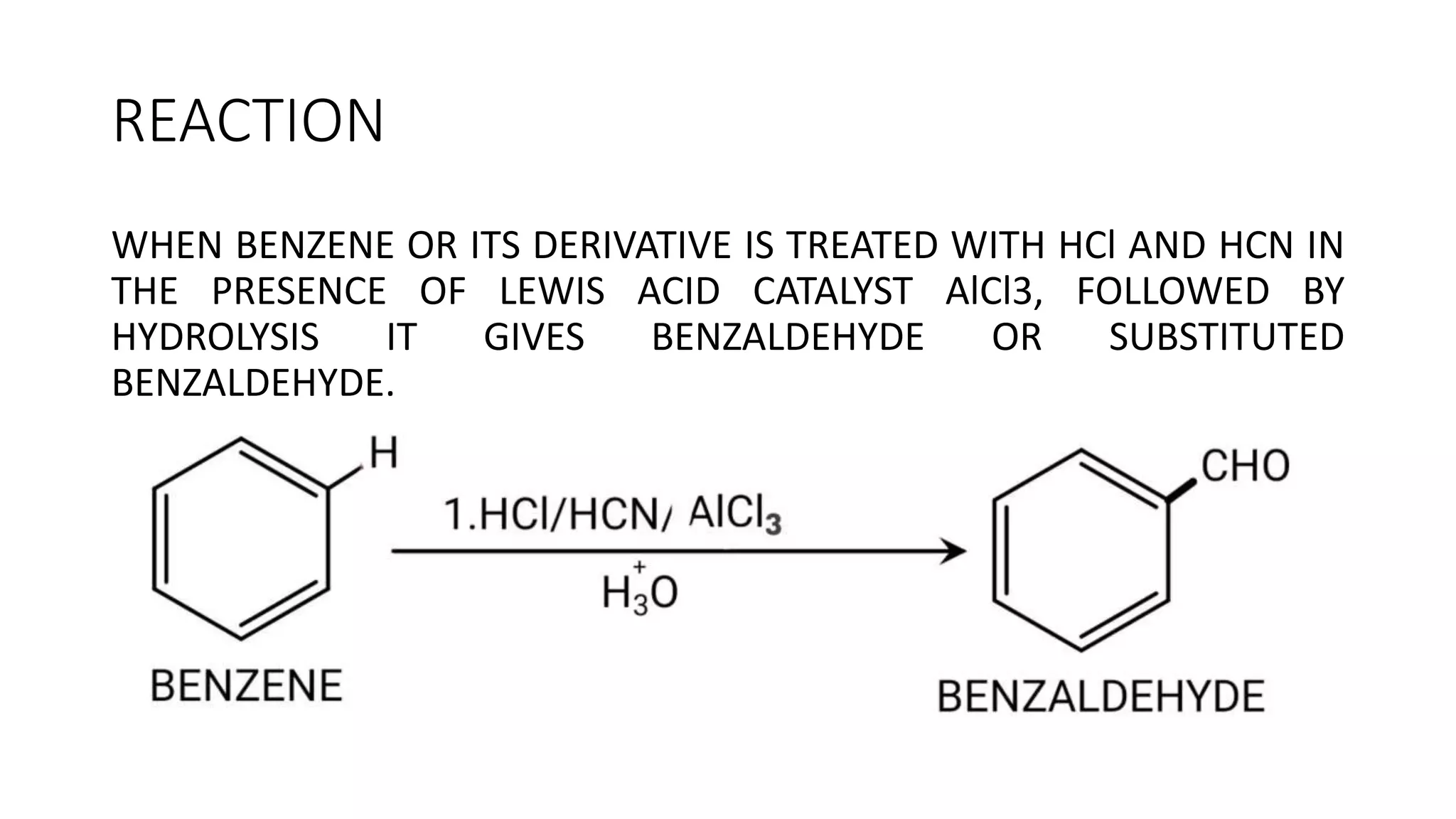 Gattermann reaction | PPTX