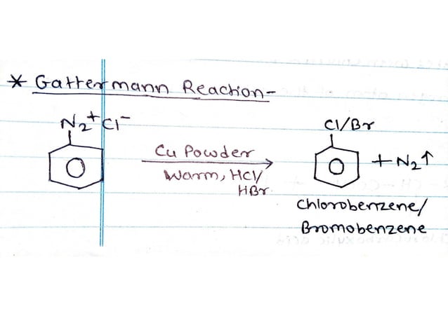 Gattermann Reaction | PDF