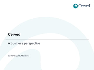 "Cerved - A business perspective" | PDF