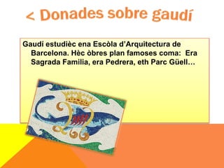 Gaudí | PPT