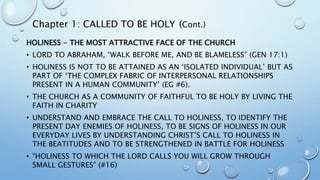 Gaudete et Exsultate: An Analysis | PPTX