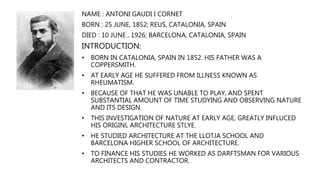 Antoni Gaudi | PPTX | Christianity | Religion & Spirituality