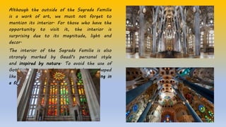 Gaudi's crafts and history (Spanish team) | PPTX