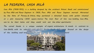 Gaudi's crafts and history (Spanish team) | PPT