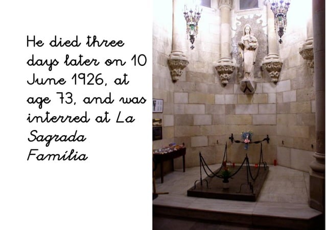 Gaudi life presentation | PDF