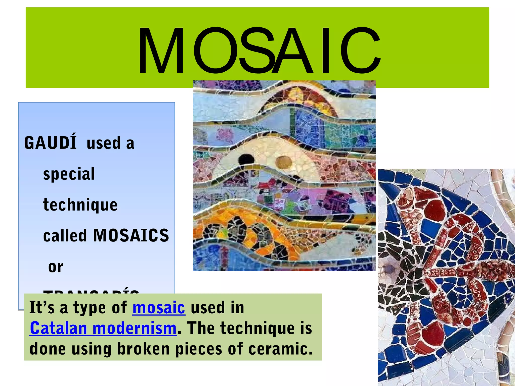 Gaudi power point presentation | PPT