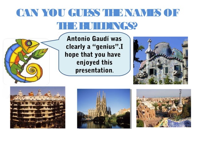 Gaudi power point presentation | PPT