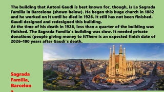 Gaudi presentation | PPT