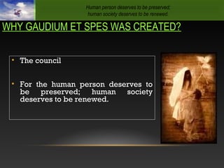 Gaudium et spes | PPT