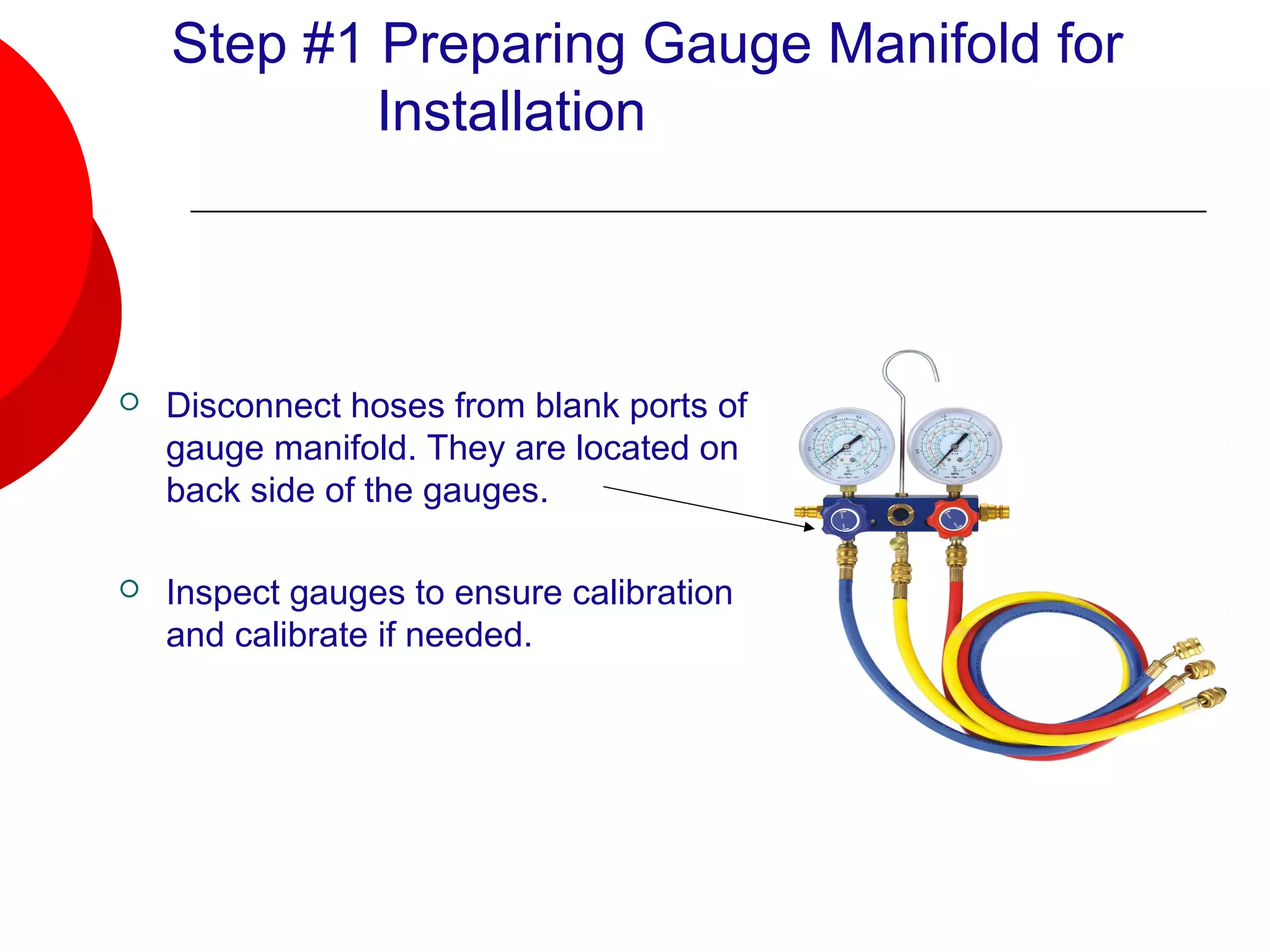 Gauge installation and removal procedures | PPT