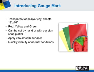 Gauge mark vinyl application | PPT