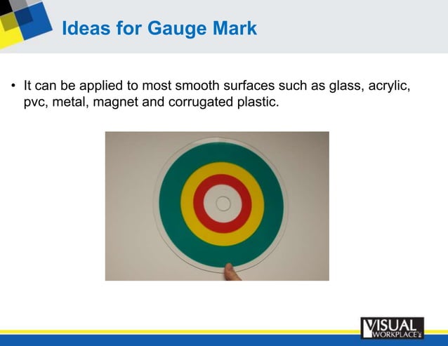 Gauge mark vinyl application | PPT