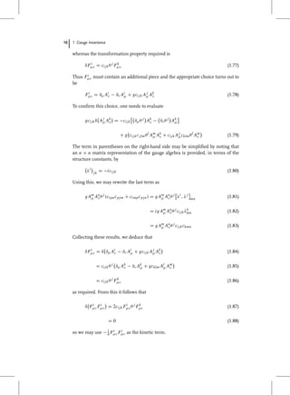 Gauge theory field | PDF