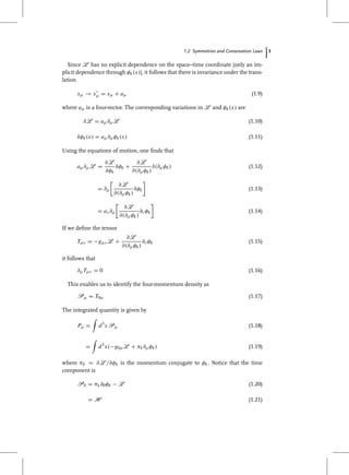 Gauge theory field | PDF