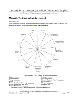 Gauging Success Worksheets | PDF | Medical Health