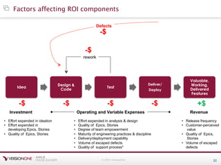 Gauging the roi of your agile organization 5 | PPT