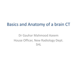 How to read a Head CT, CT Brain | PPTX