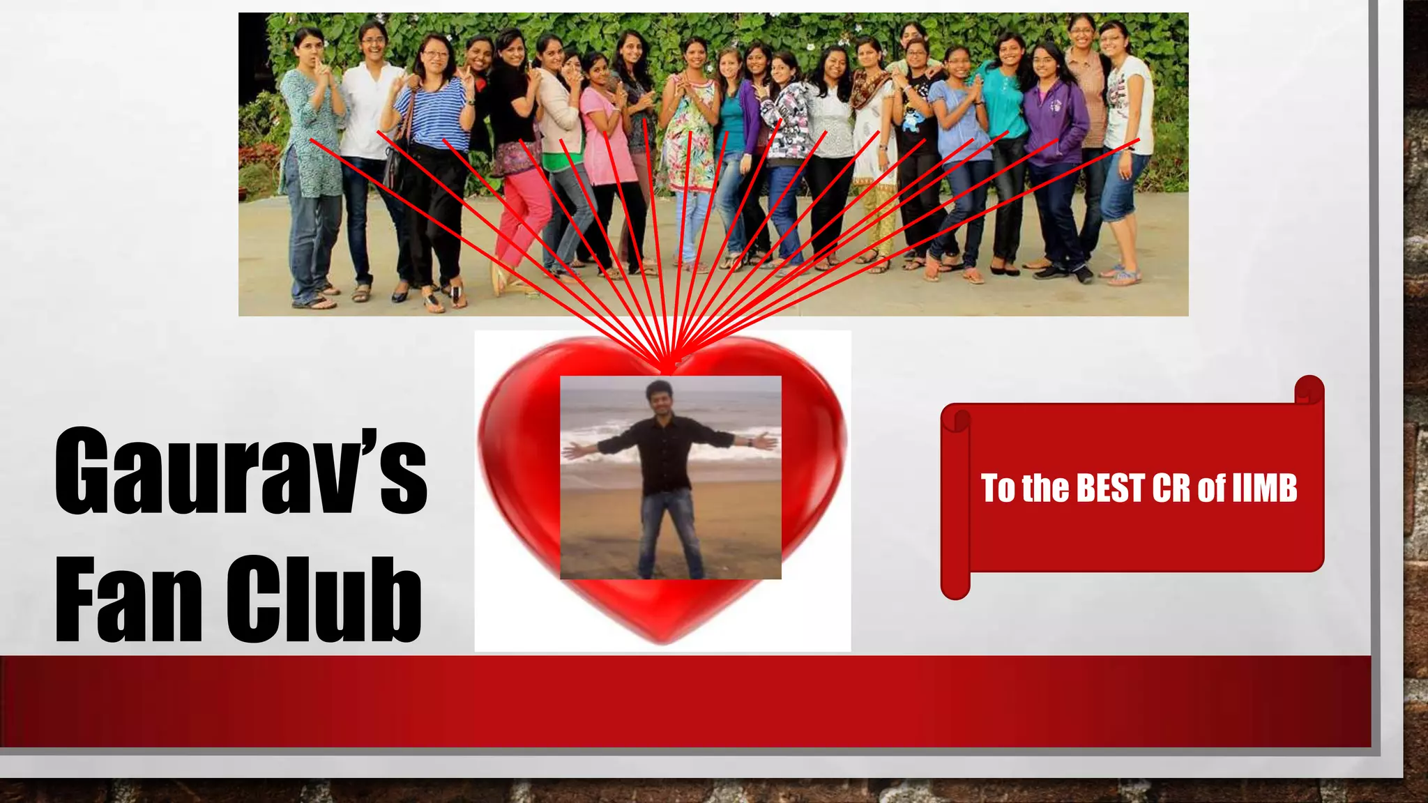 Gaurab bday ppt | PPT