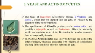 intra & extra cellular microorganism and their role in insect ...