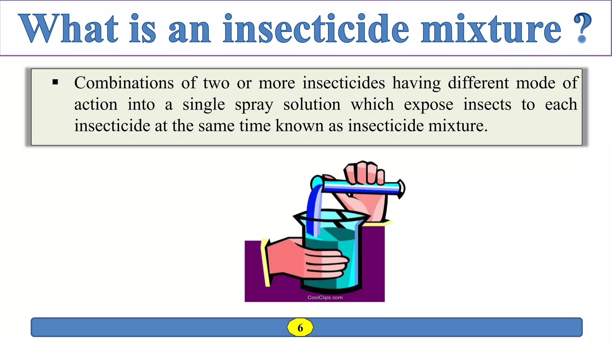 Impact of Ready-mix insecticides on insect pests of cotton seminar | PPTX