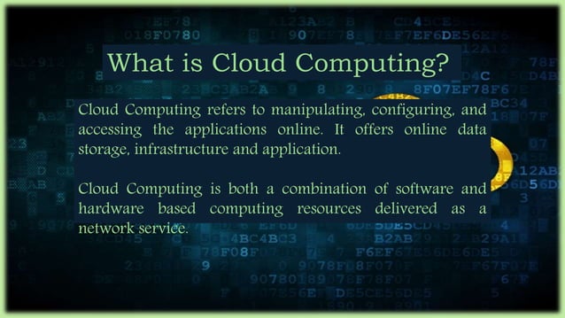 Cloud Computing(Introduction) | PPTX | Cloud Computing | Internet
