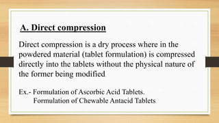Tablet Granulation Process by Gaurav Kumar Sharma | PPTX