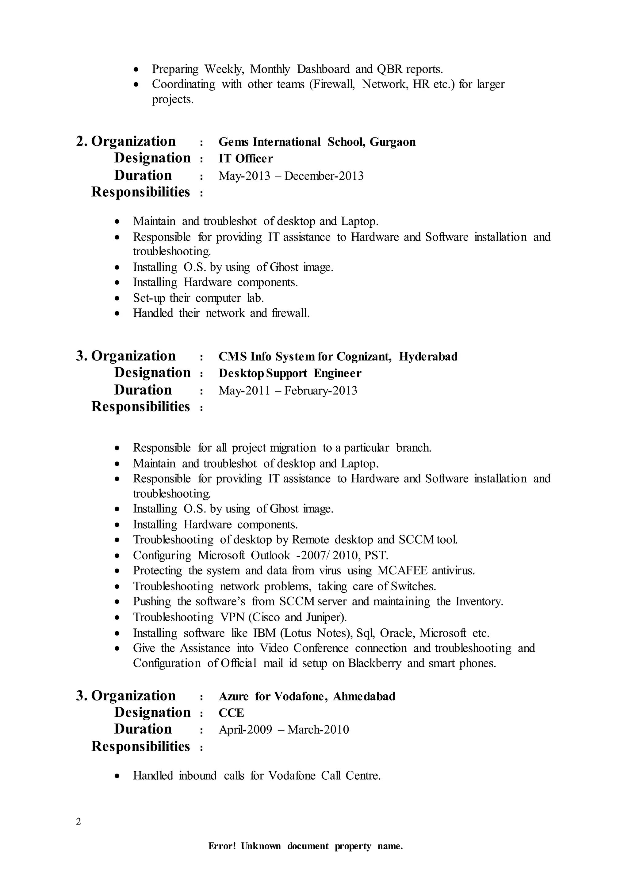 Gaurav chandra resume | PDF