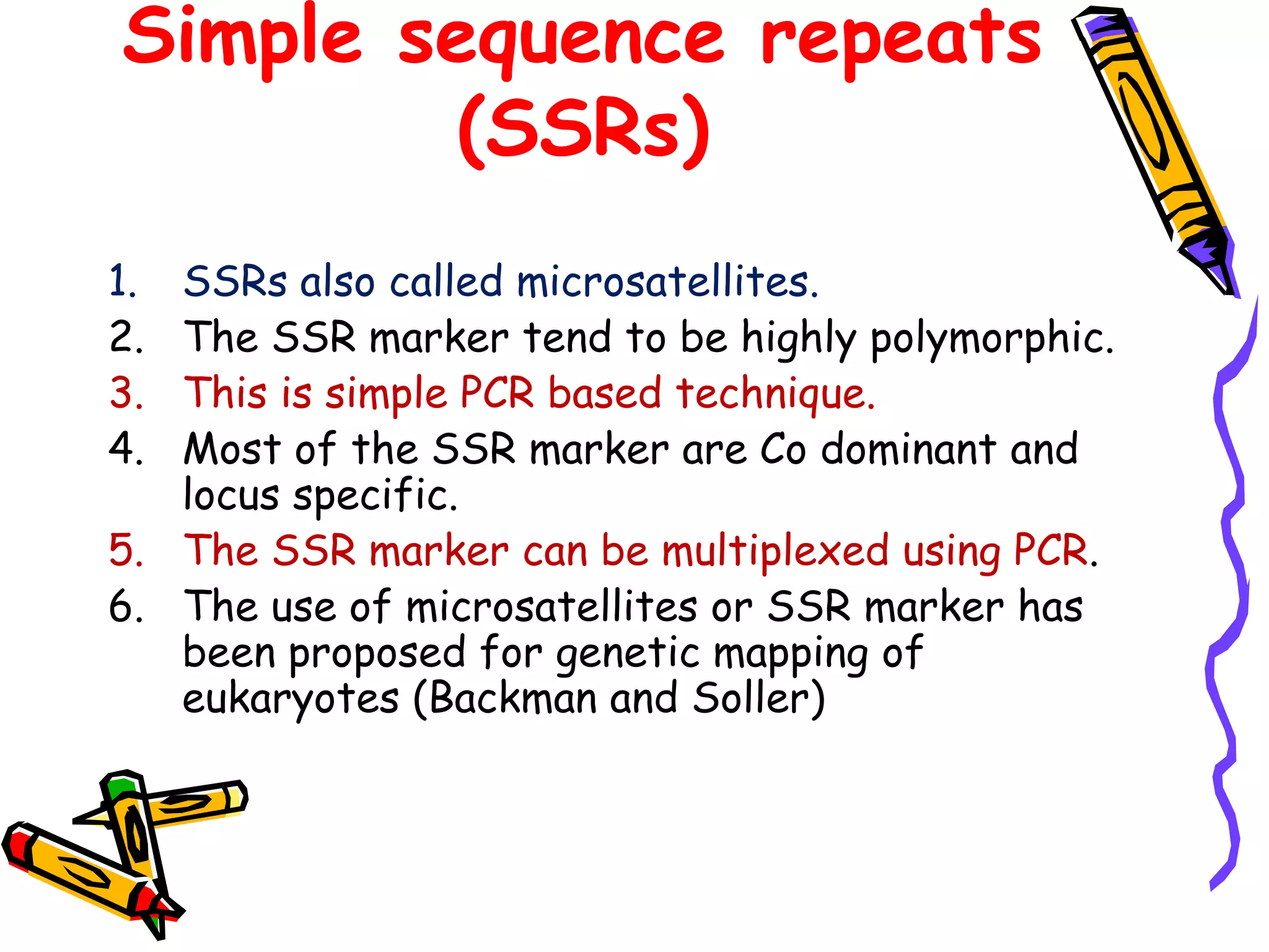 molecular marker and their types by gaurav | PPT